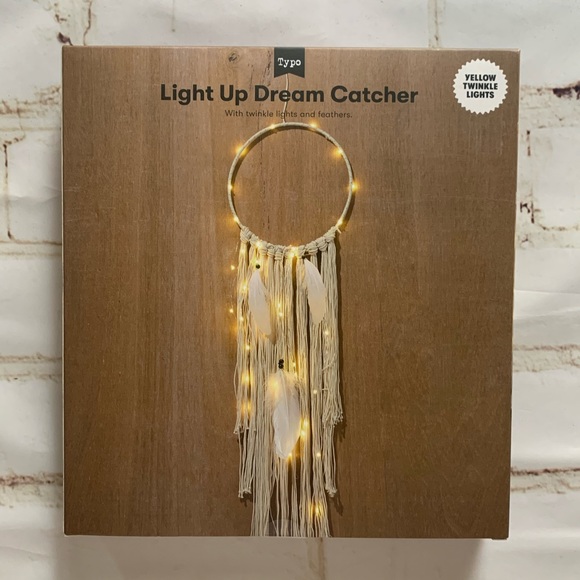 Wall Decor | Typo Light Up Dreamcatcher | Poshmark